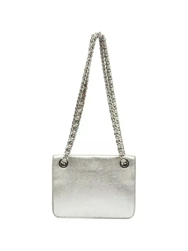 Moschino Logo Tassel-detail Shoulder Bag