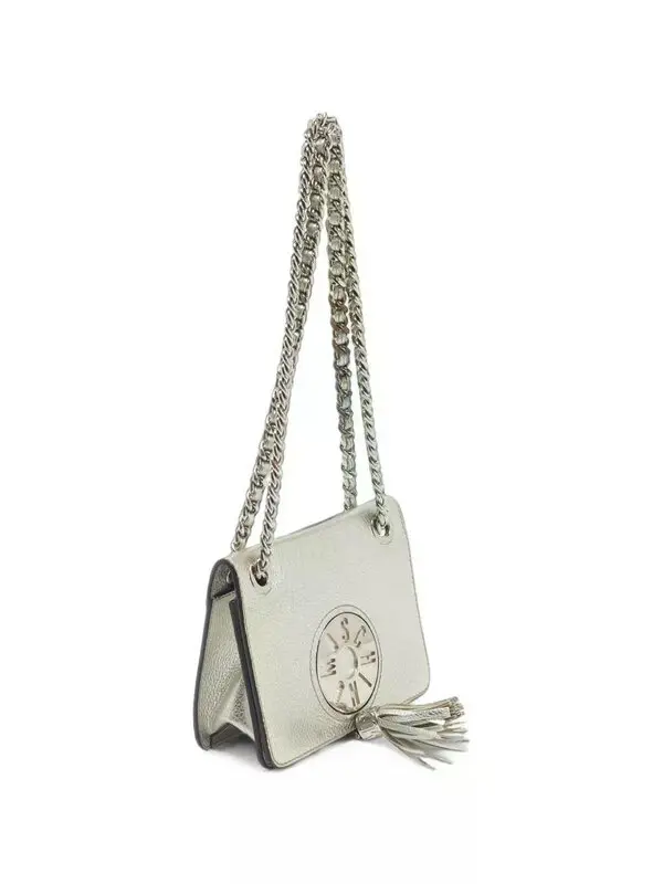 Moschino Logo Tassel-detail Shoulder Bag