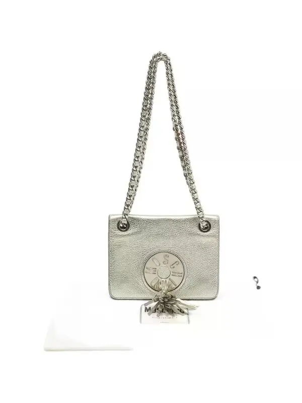 Moschino Logo Tassel-detail Shoulder Bag