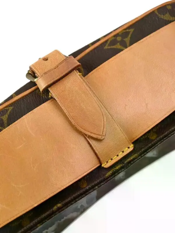 LOUIS VUITTON Monogram Cartouchiere Mm Patterned Shoulder Bag - Brown