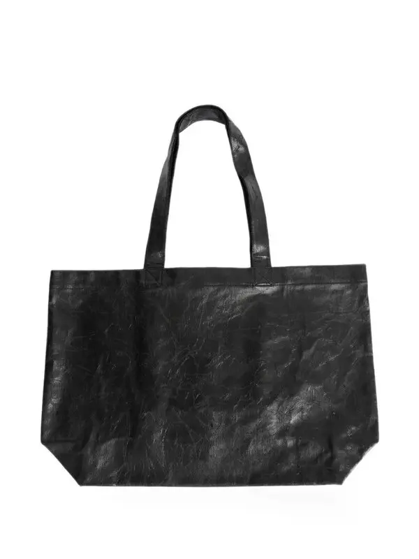 Rick Owens Temple Megacrust Denim Tote Bag