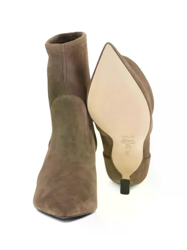 STUART WEITZMAN Vinnie Suede Ankle Boots