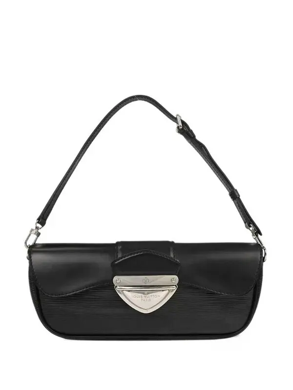 LOUIS VUITTON Pi Pochette Montaigne Shoulder Bag - Black