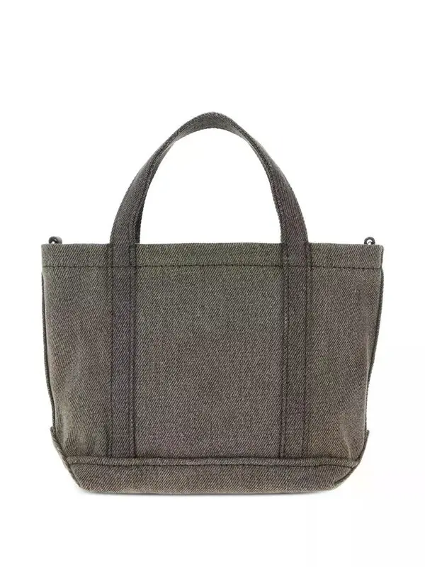 Maison Kitsuné Mini Profile Fox Two-way Tote Bag - Black