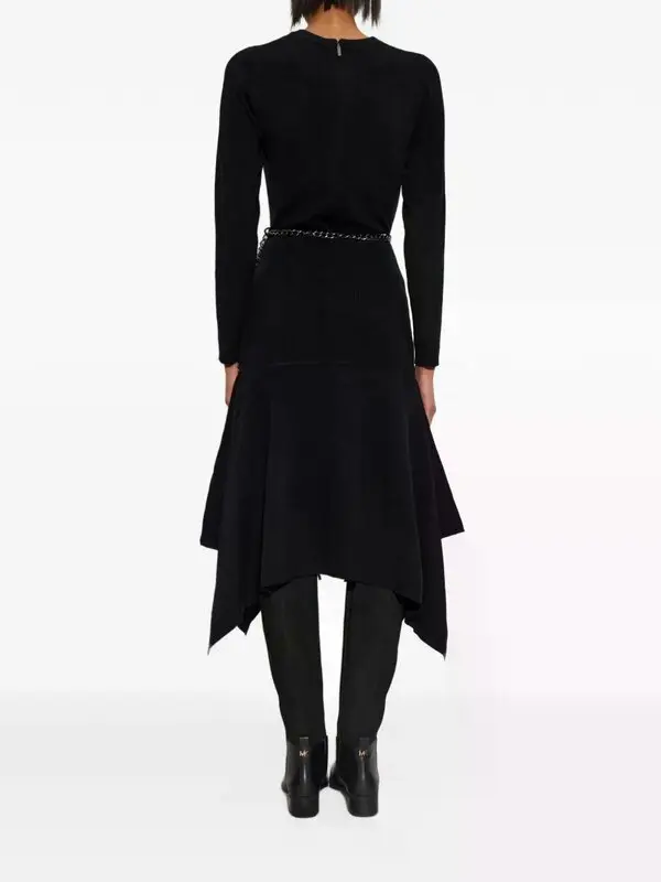 Michael Kors Stretch Wool Handkerchief Dress