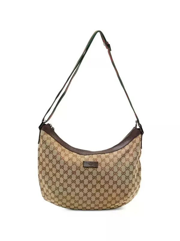 Gucci Sherry Line Gg Shoulder Bag - Neutrals