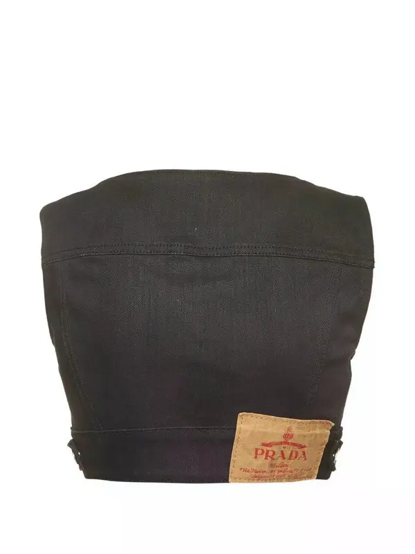 Prada V-neck Cropped Waistcoat
