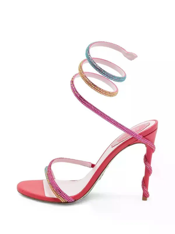 Rene Caovilla Cleo Rhinestone-embellished Sandals