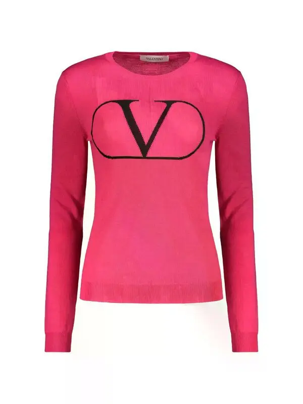 Valentino Garavani Vlogo Wool Sweater