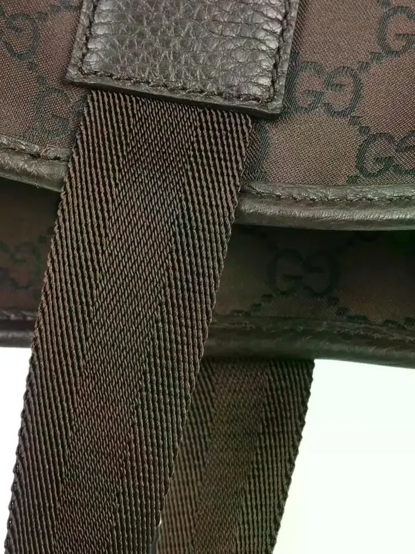 Gucci Gg Supreme Tote Bag - Brown