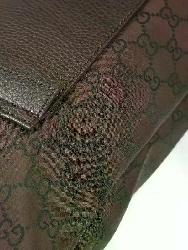 Gucci Gg Supreme Tote Bag - Brown