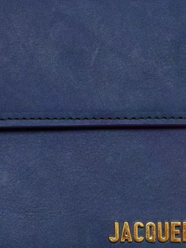 Jacquemus Le Bambino Long Suede Shoulder Bag - Blue