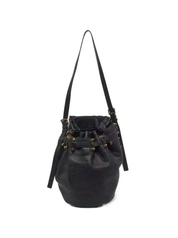 Alexander Wang Diego Pebbled-leather Bucket Bag