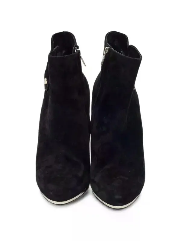 LE SILLA Pin-embellished Wedge Ankle Boots