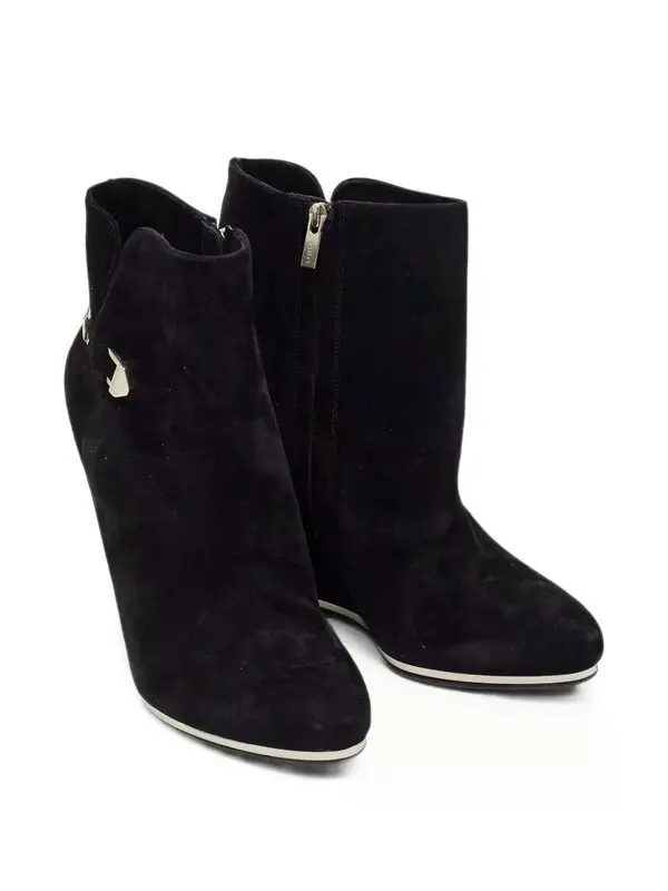 LE SILLA Pin-embellished Wedge Ankle Boots