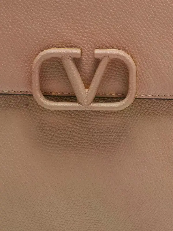 Valentino Garavani Vlogo Flap Clutch Bag
