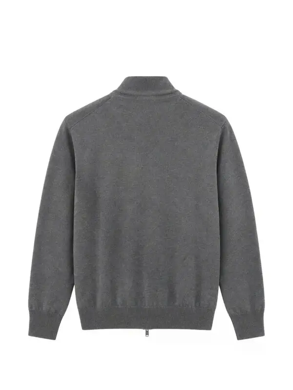 Canali Zip-up Cardigan