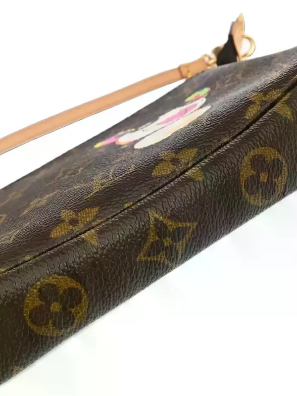 LOUIS VUITTON 2004 Monogram Panda Pochette Accessoires Shoulder Bag