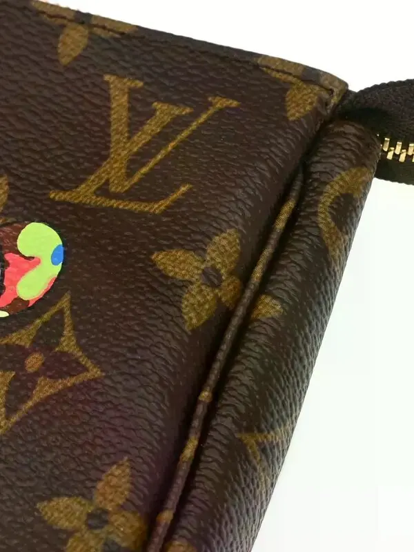 LOUIS VUITTON 2004 Monogram Panda Pochette Accessoires Shoulder Bag