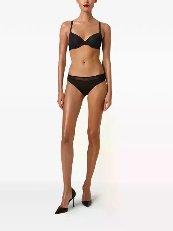 Wolford Lace-trim Briefs