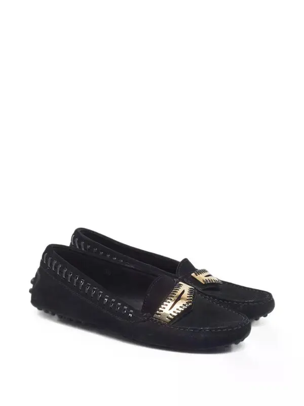 TOD'S Whipstitched-trim Loafers