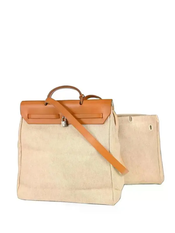 Hermès 1998 Mm Tote Bag - Neutrals