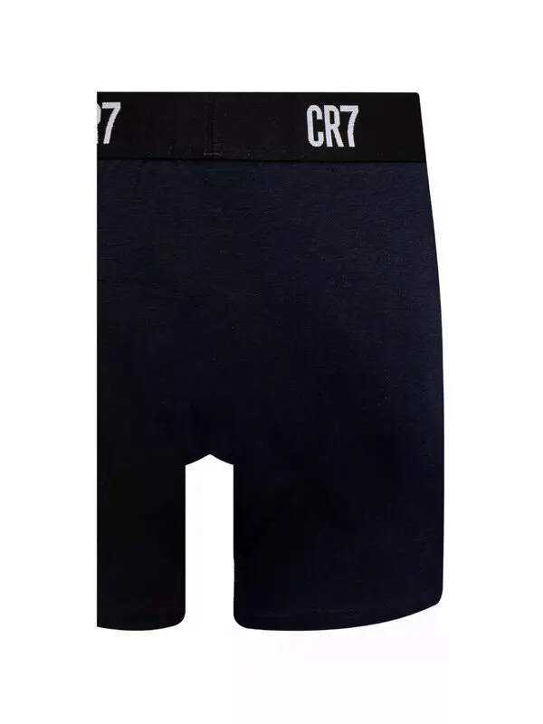 CR7 CRISTIANO RONALDO Logo-waistband Boxer Briefs - Black