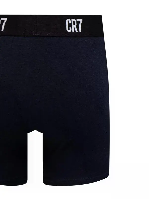 CR7 CRISTIANO RONALDO Logo-waistband Boxer Briefs - Black