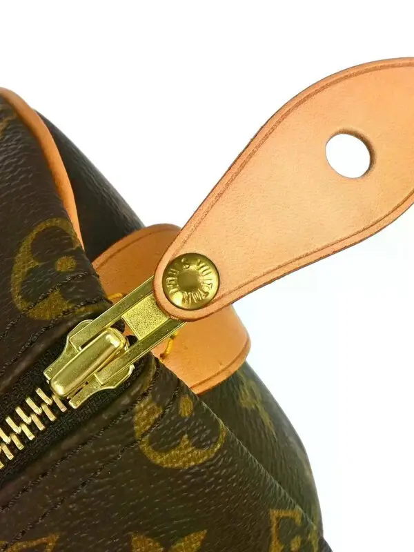 LOUIS VUITTON Monogram Speedy 25 Handbag - Brown