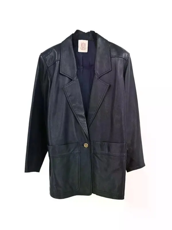 Loewe Anagram-button Notched-lapel Jacket