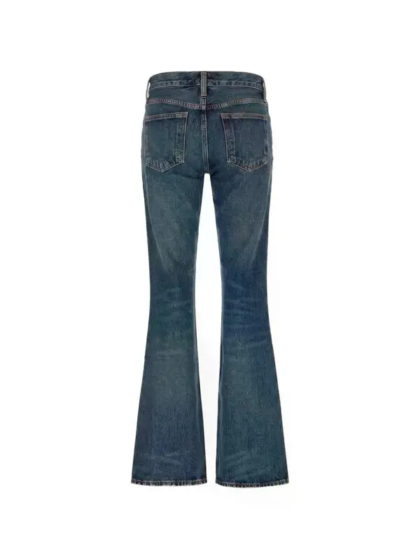 AGOLDE Faded Flared Jeans - Blue