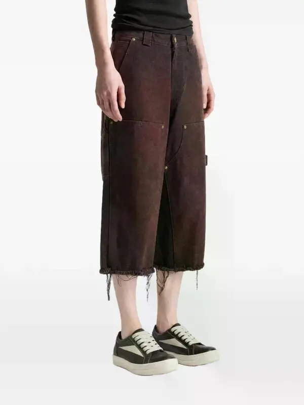 WILLY CHAVARRIA Raw-cut Carpenter Trousers