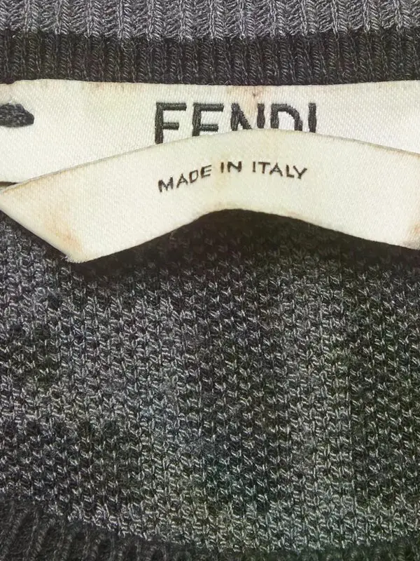 Fendi Zucca-monogram Mini Dress