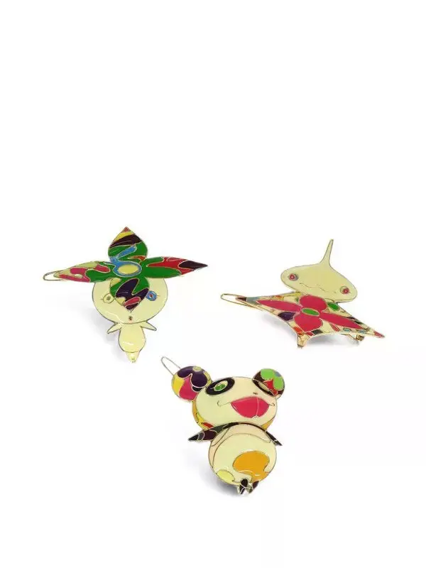 LOUIS VUITTON Murakami Hair-clip Set