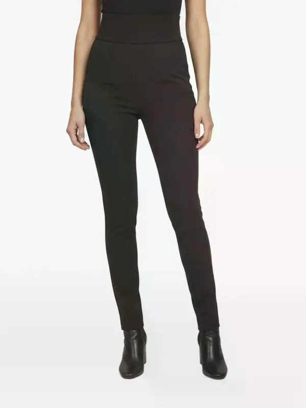 Elisabetta Franchi High-waist Skinny Trousers - Black