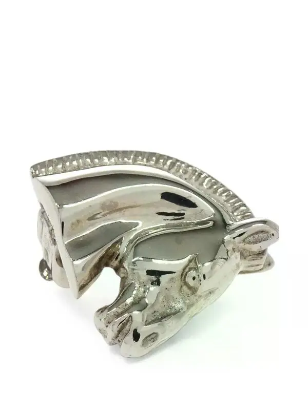 Hermès Bijouterie Fantaisie Horse-head Earrings