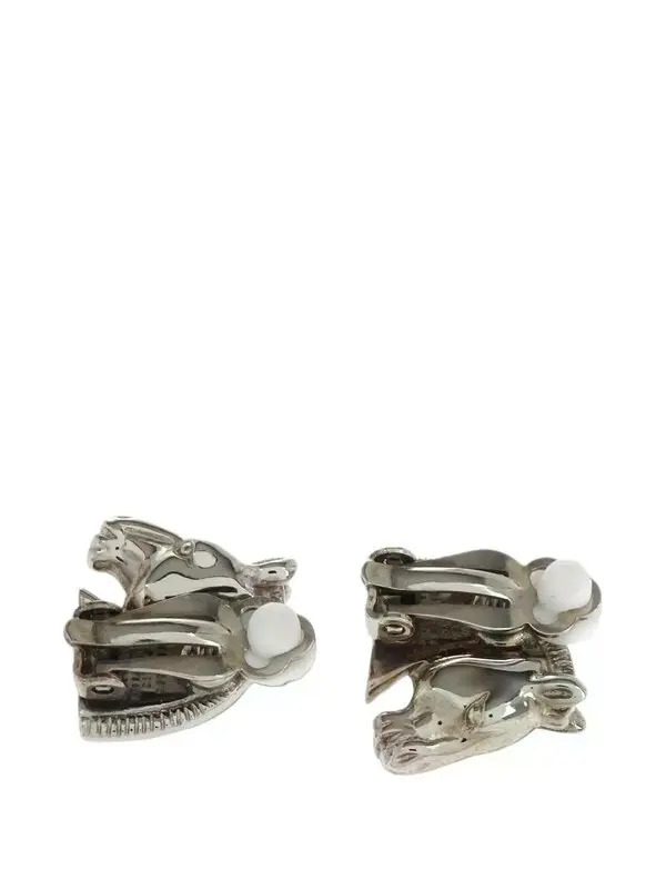 Hermès Bijouterie Fantaisie Horse-head Earrings