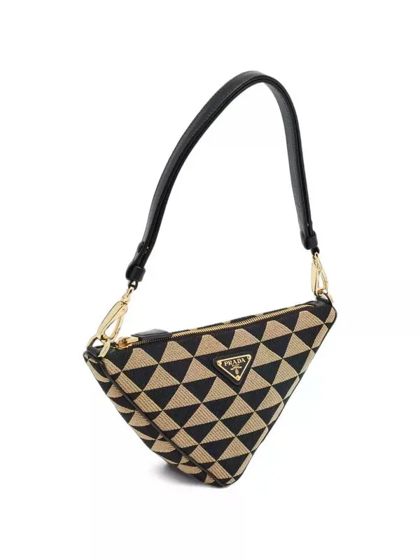 Prada Symbole Triangle Shoulder Bag