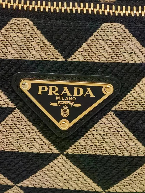 Prada Symbole Triangle Shoulder Bag