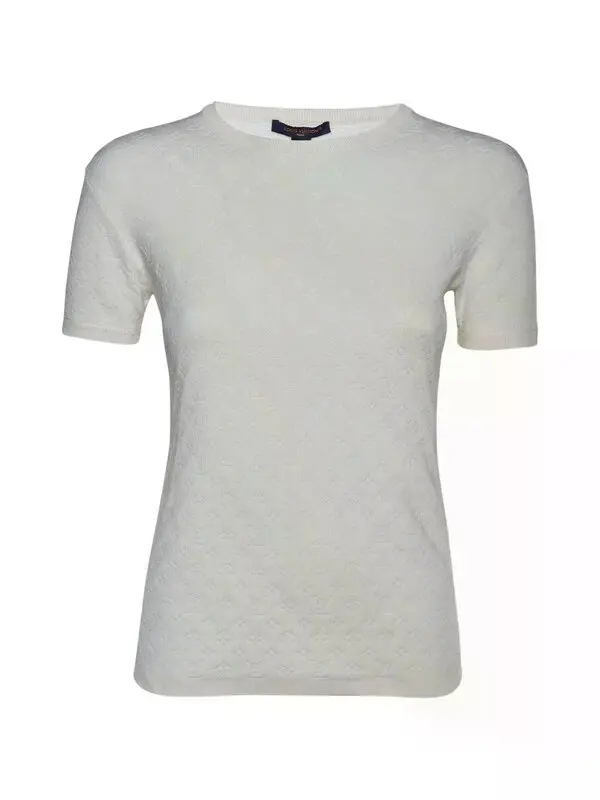 LOUIS VUITTON Monogram Crew-neck T-shirt