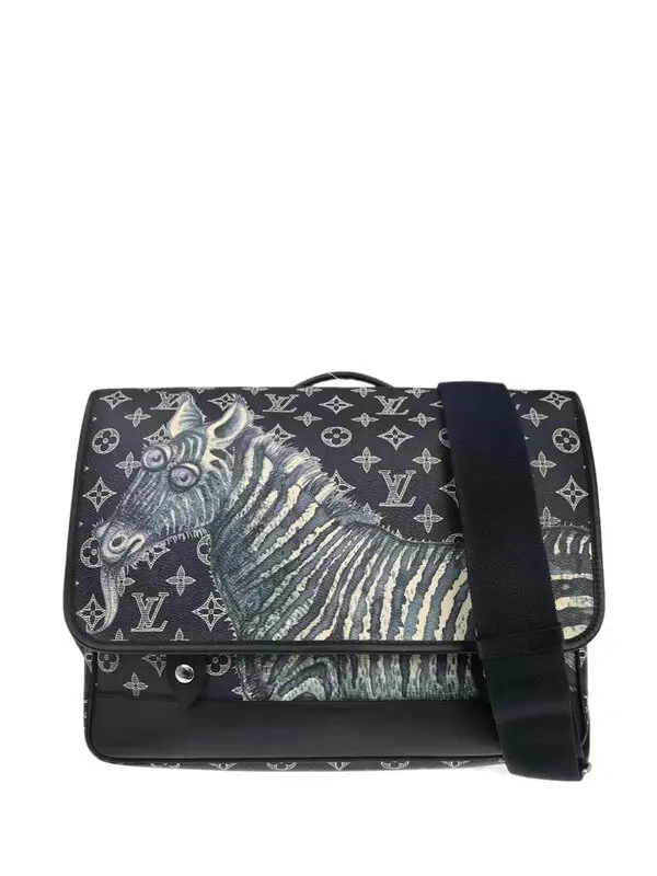 LOUIS VUITTON Monogram Savannah Logo-pattern Messenger Bag