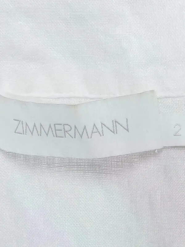 Zimmermann Bells Lace-insert Mini Dress