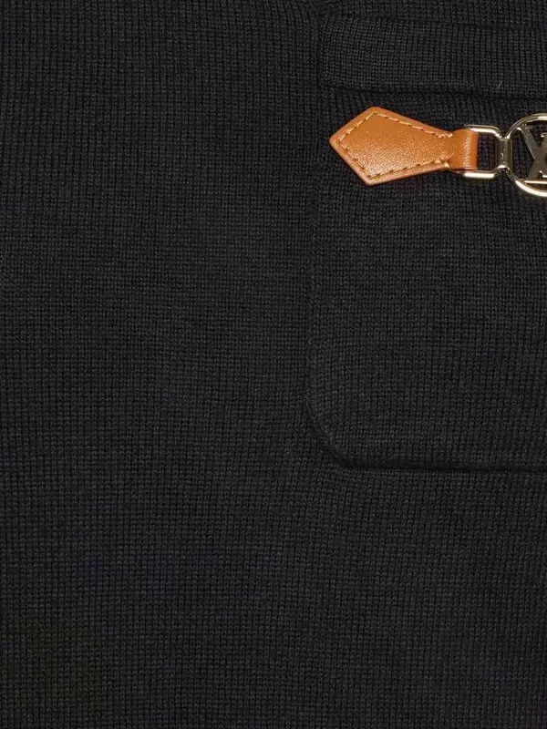 LOUIS VUITTON Hardware-detail Chest-pocket T-shirt