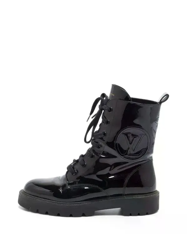LOUIS VUITTON Territory Flat Ranger Combat Boots