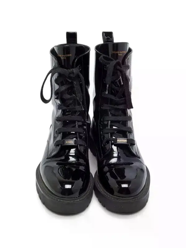 LOUIS VUITTON Territory Flat Ranger Combat Boots