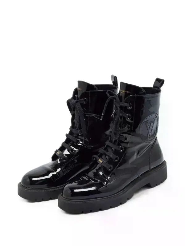 LOUIS VUITTON Territory Flat Ranger Combat Boots
