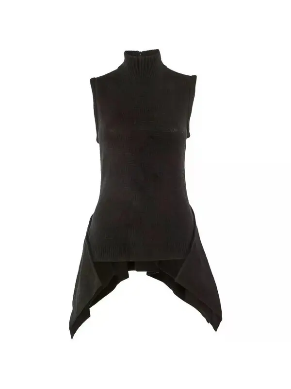 Givenchy Asymmetric Hem Sleeveless Top