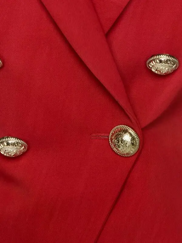 Balmain Wool Double-breasted Blazer