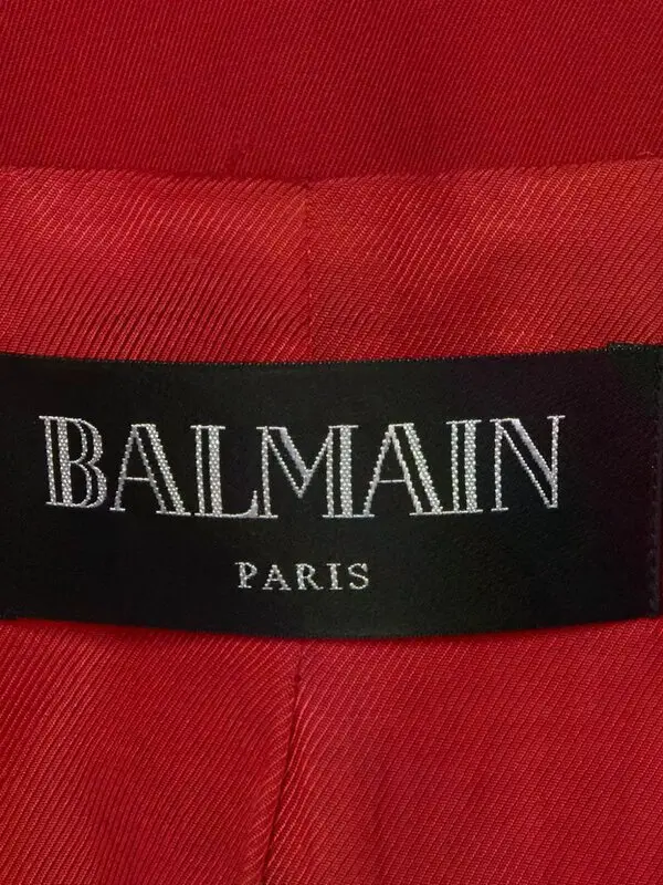 Balmain Wool Double-breasted Blazer