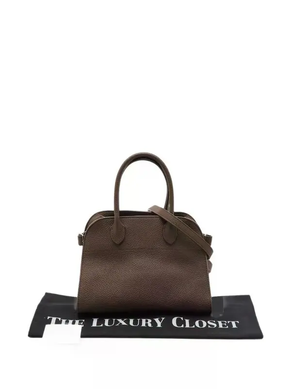 THE ROW 10 Soft Margaux Leather Tote Bag